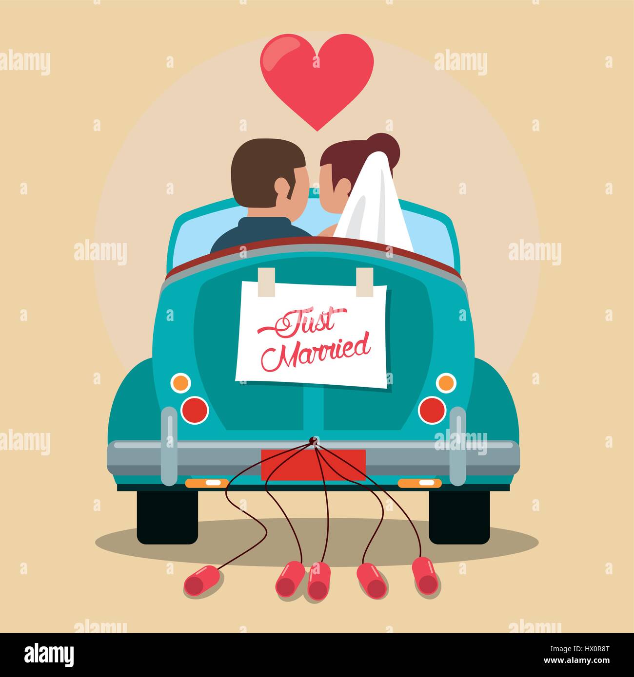 Just Married Sign Cartoon Hoteam 14 Pcs Just Married Cruise Door Decor