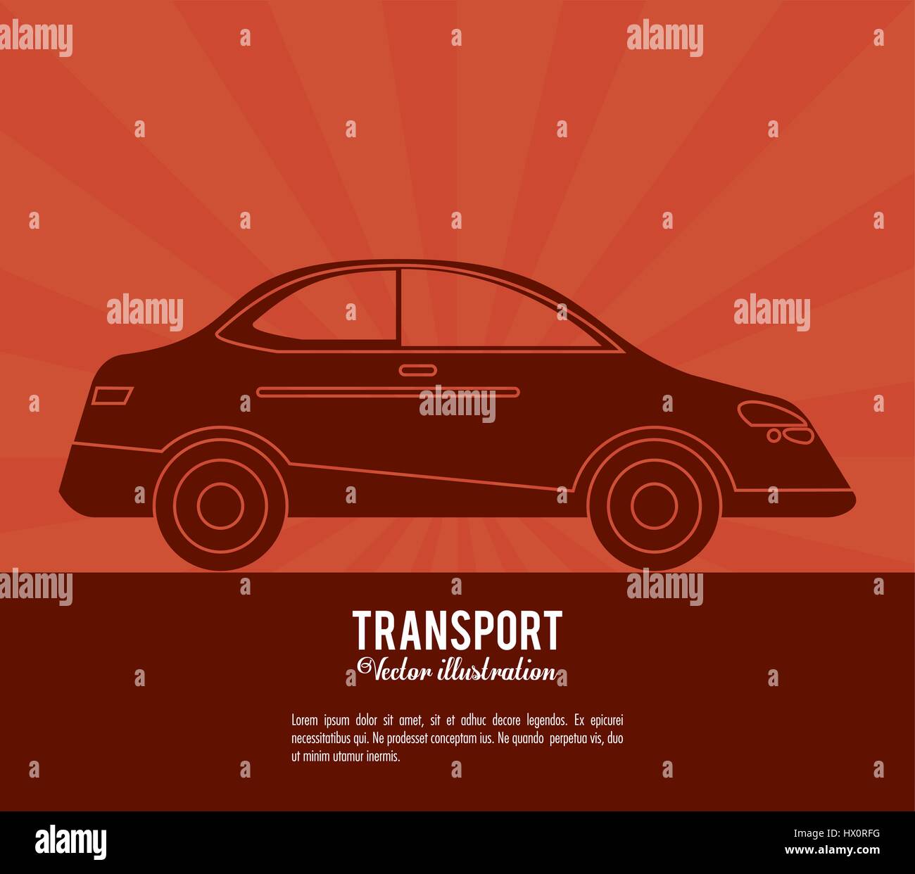 transport car vehicle design Stock Vector Image & Art - Alamy