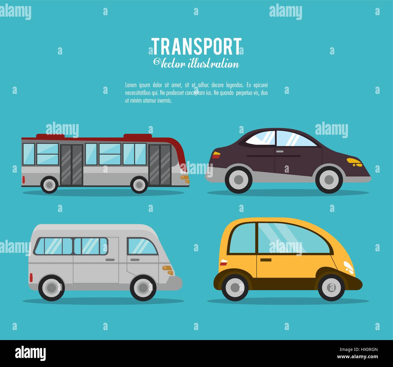set transport vehicle image Stock Vector Image & Art - Alamy