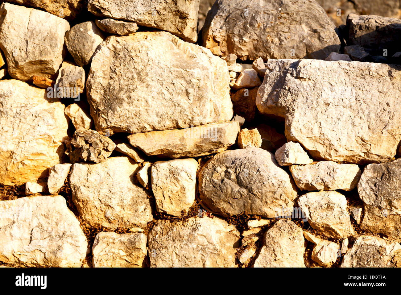 step brick in greece old wall and texture material the background Stock ...