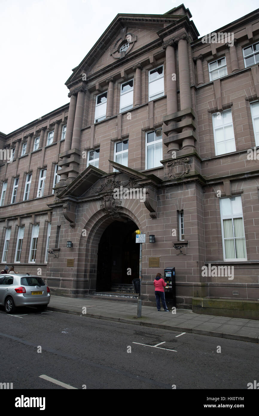 Abertay university building in Dundee Scotland Stock Photo - Alamy