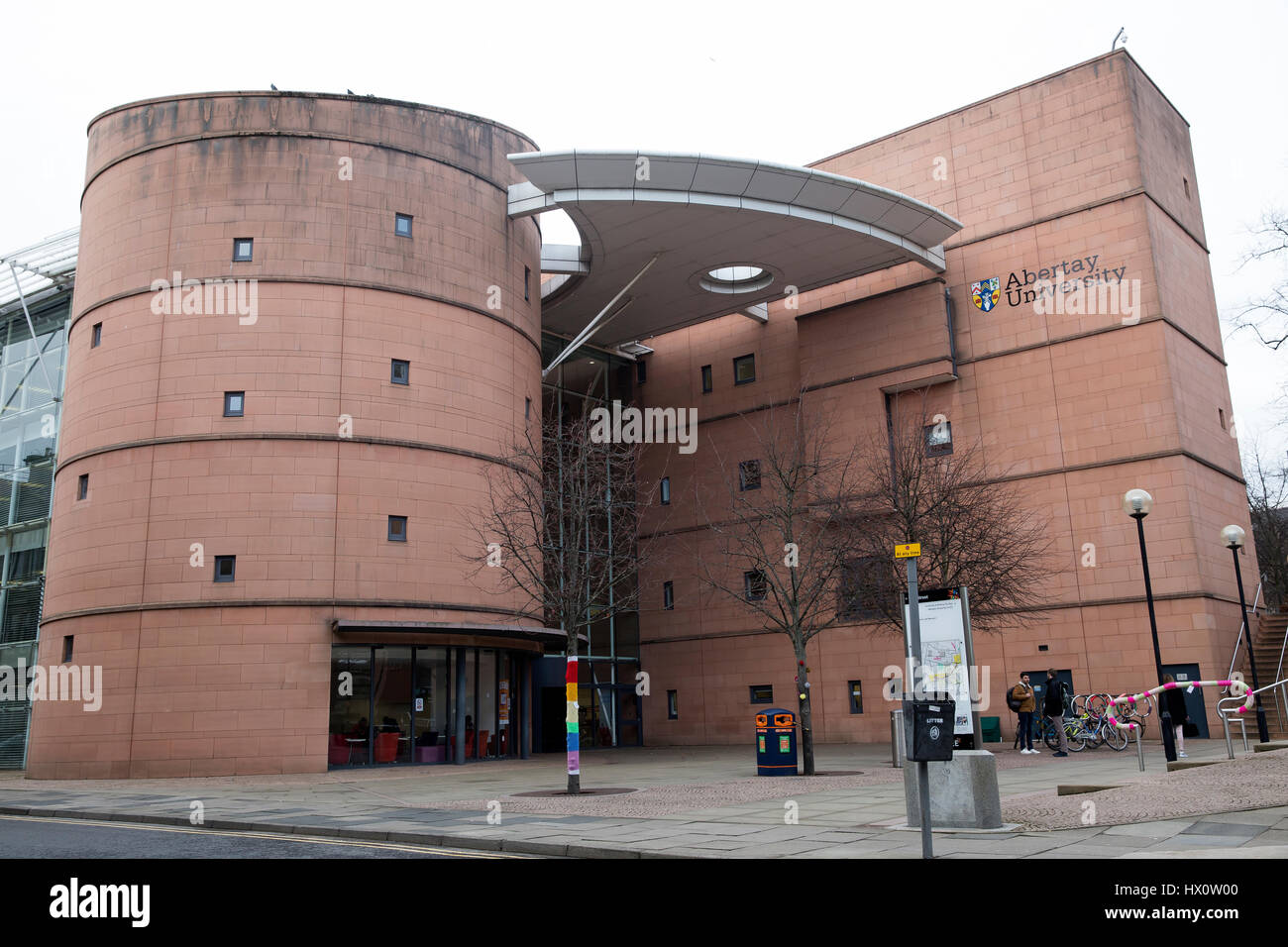 Abertay university building in Dundee Scotland Stock Photo - Alamy