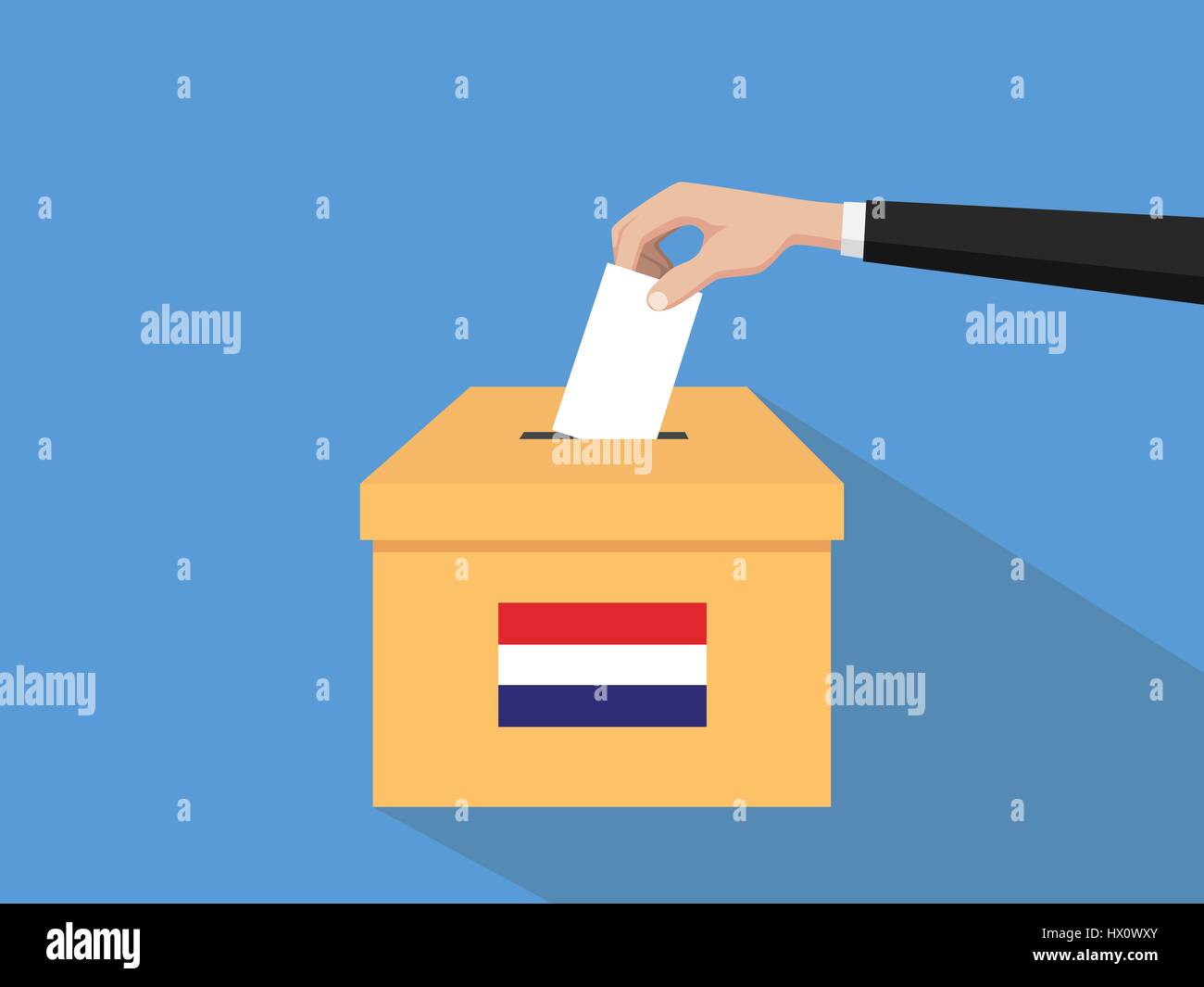 Voting netherlands Stock Vector Images - Alamy