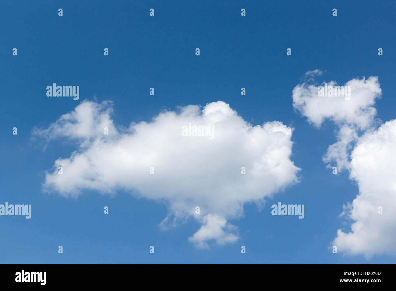blue sky with light white clouds Stock Photo - Alamy