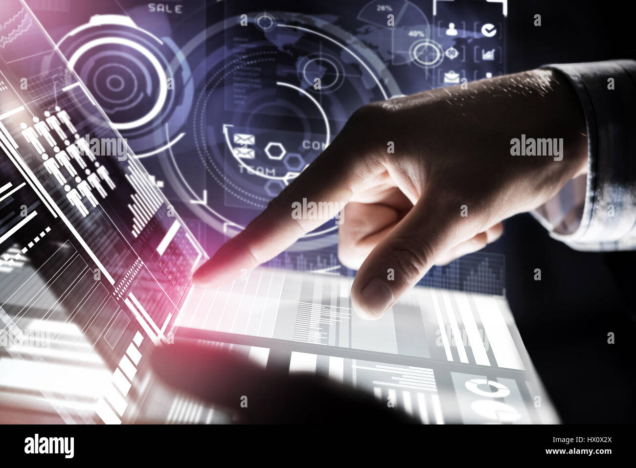 New technologies in use Stock Photo - Alamy