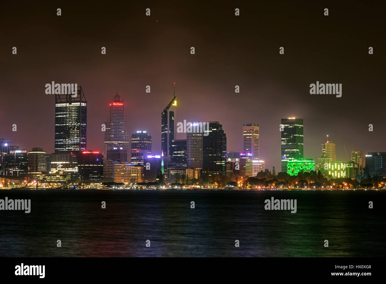 Perth australia skyline hi-res stock photography and images - Alamy