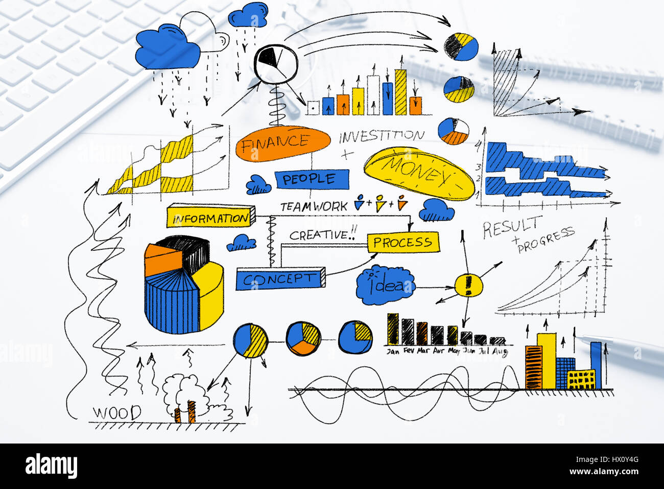 Profitable graph hi-res stock photography and images - Alamy