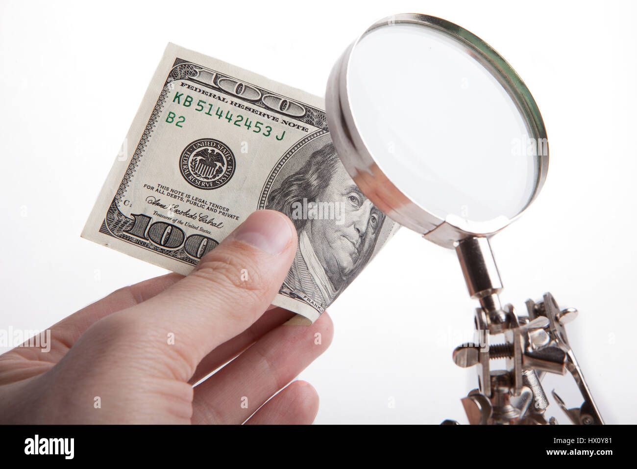 Currency verification hi-res stock photography and images - Alamy