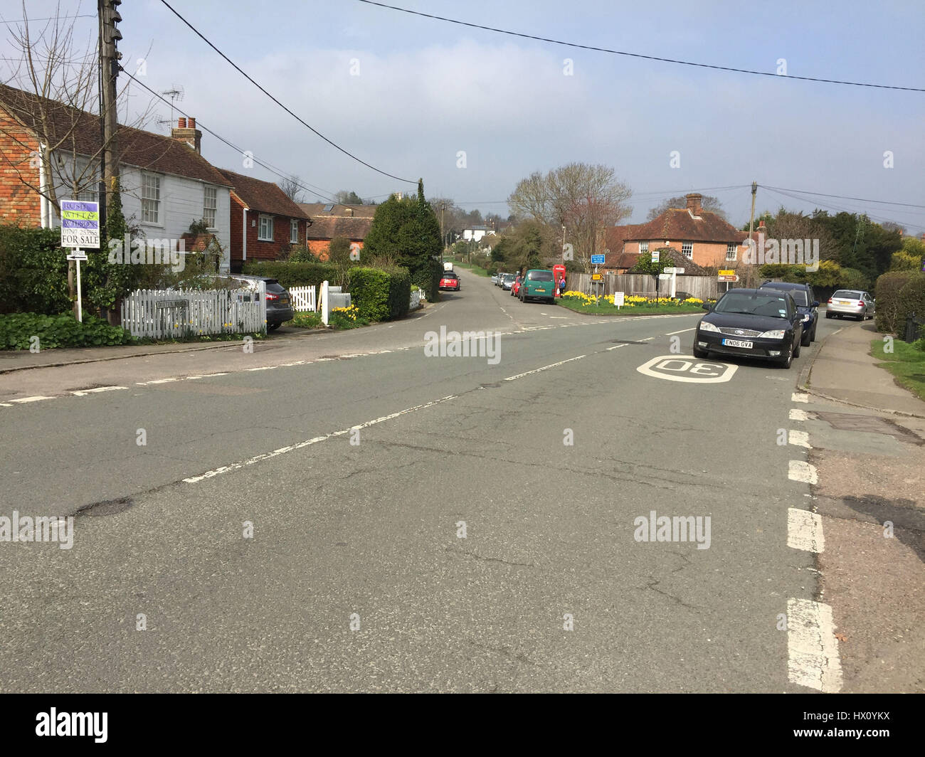 A general view of Northiam, East Sussex, where Westminster killer ...
