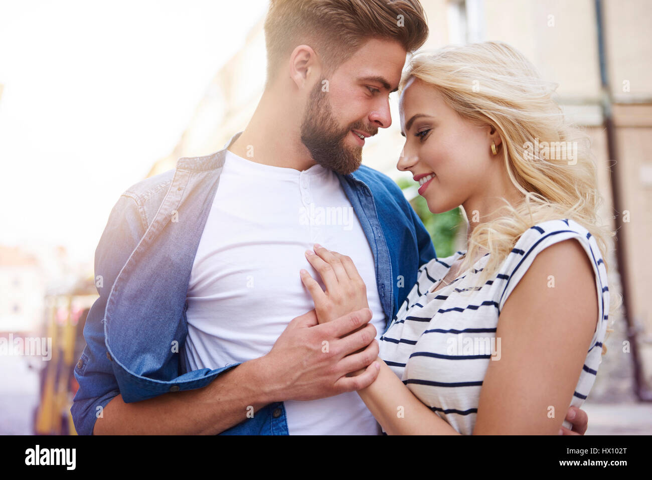 Windy day full of love Stock Photo - Alamy