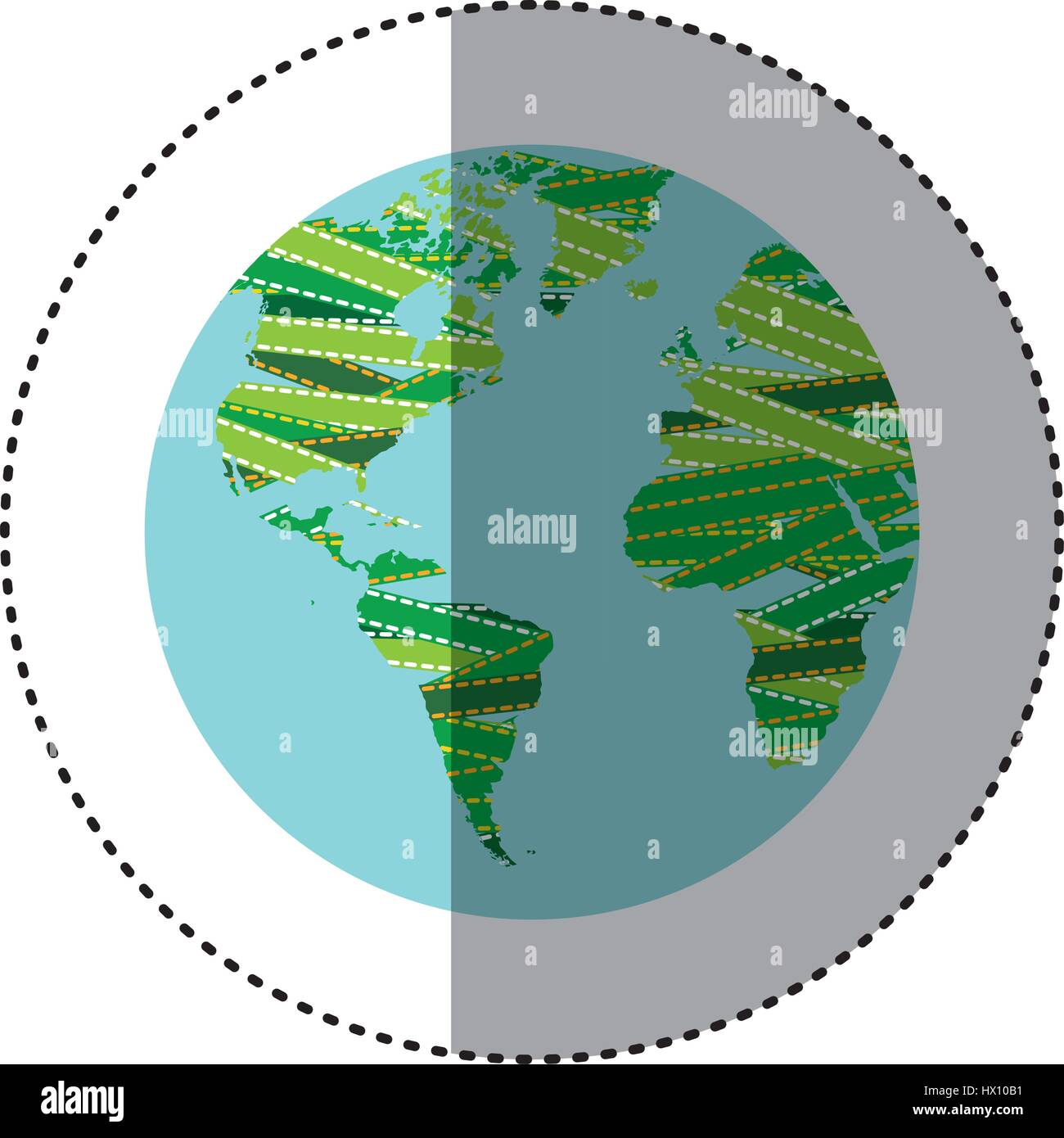 Seamless texture earth abstract land Stock Vector Images - Alamy