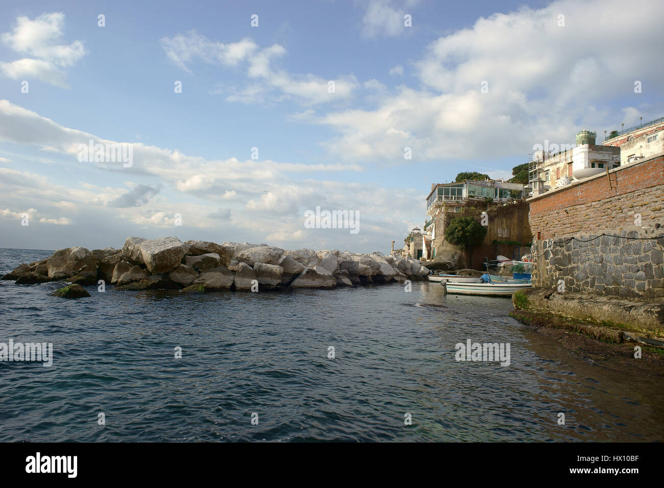 Marechiaro, Posillipo district in Naples, italy Stock Photo - Alamy