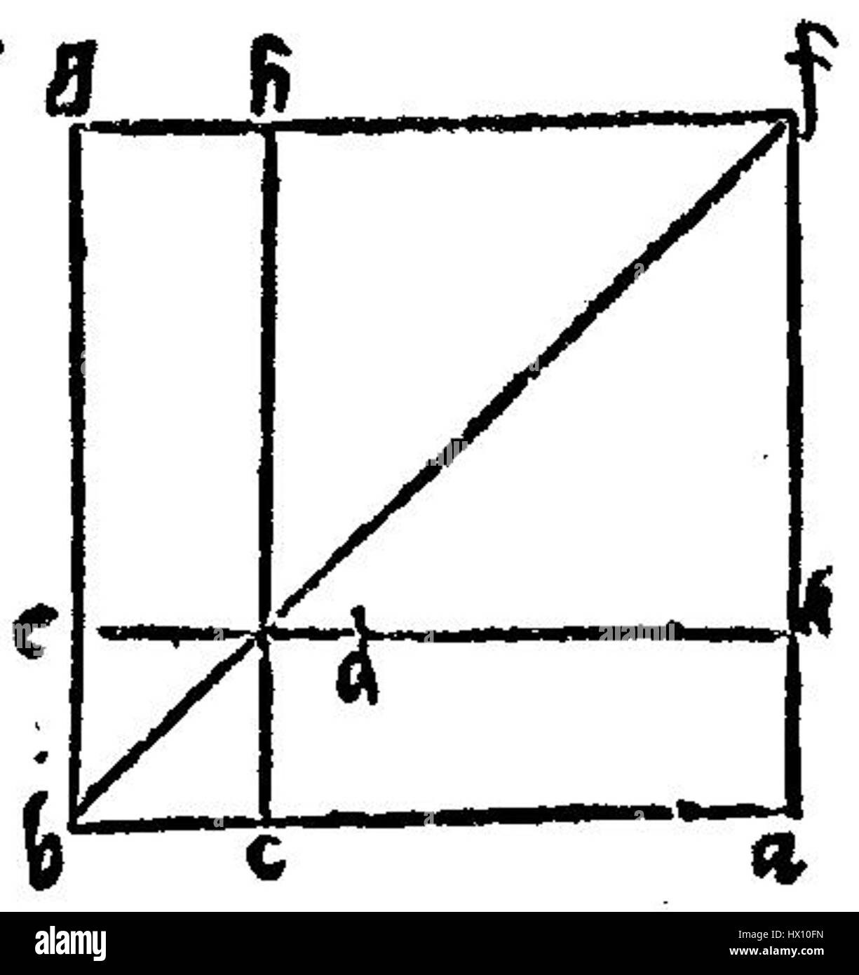 Euclid elements of geometry hi-res stock photography and images - Alamy