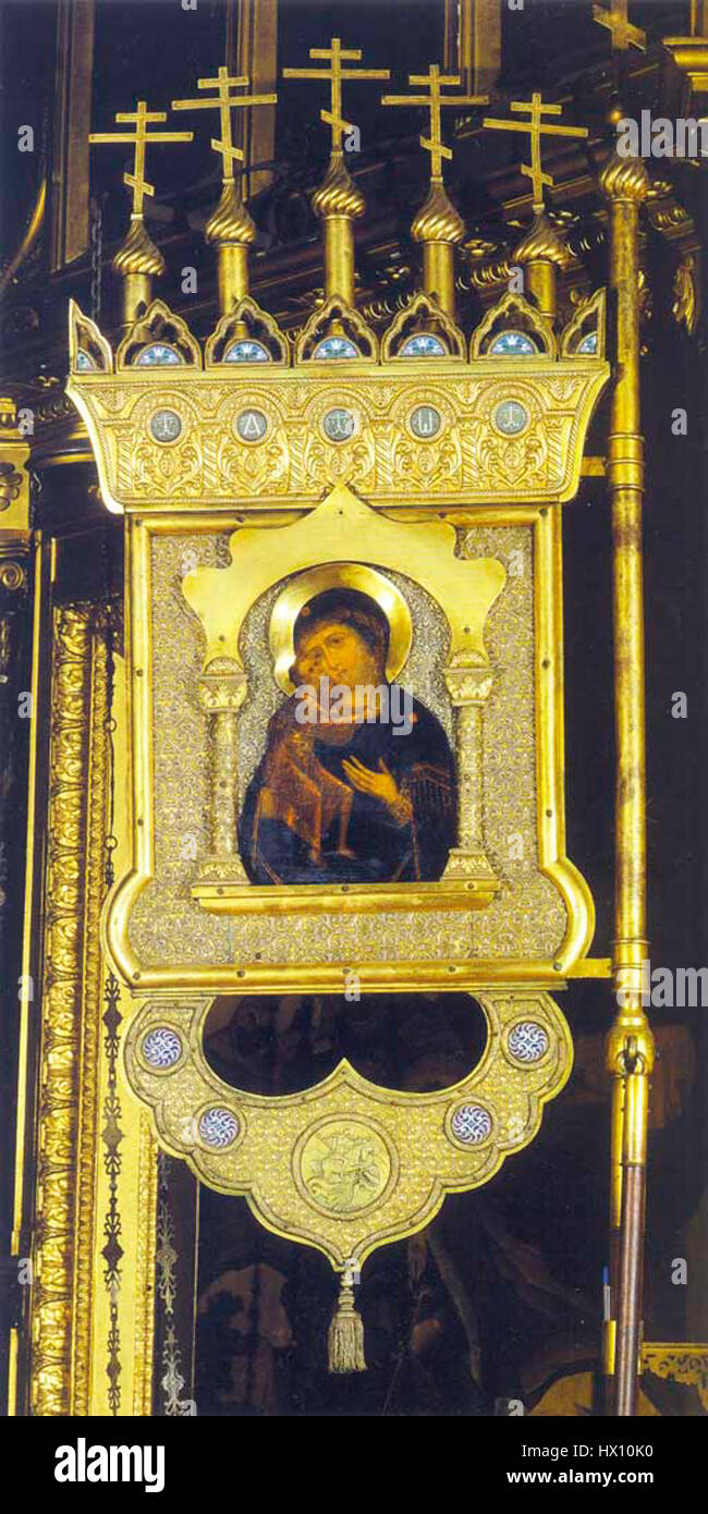The *Feodorovskaya* icon of 1916 is a revered Russian Orthodox icon ...