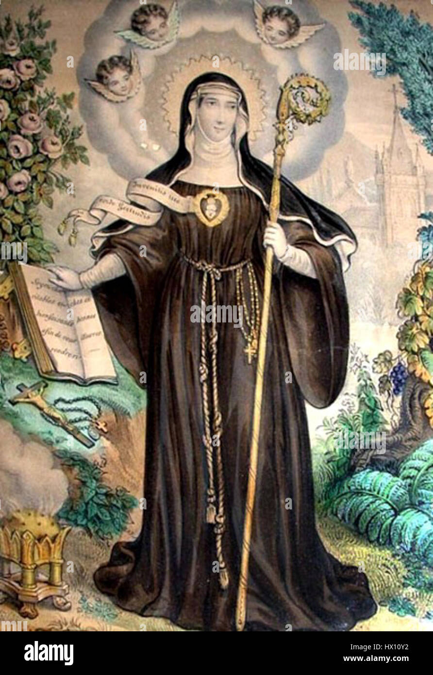 Gertrudis Helfta was a 13th-century German abbess and mystic, known for ...