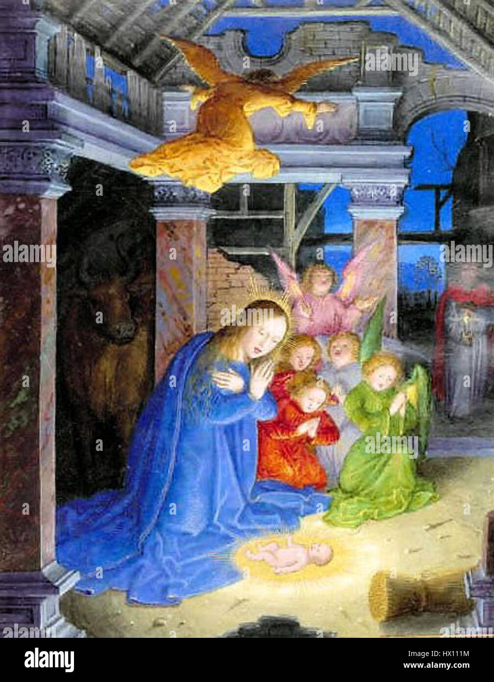 Gerard Horenbout’s Nativity scene is a notable example of early Flemish ...