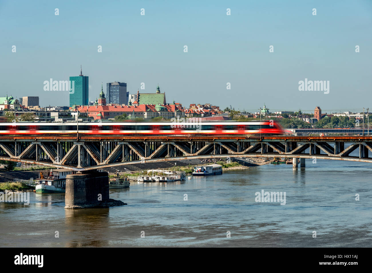 Poniatowski bridge hi-res stock photography and images - Alamy