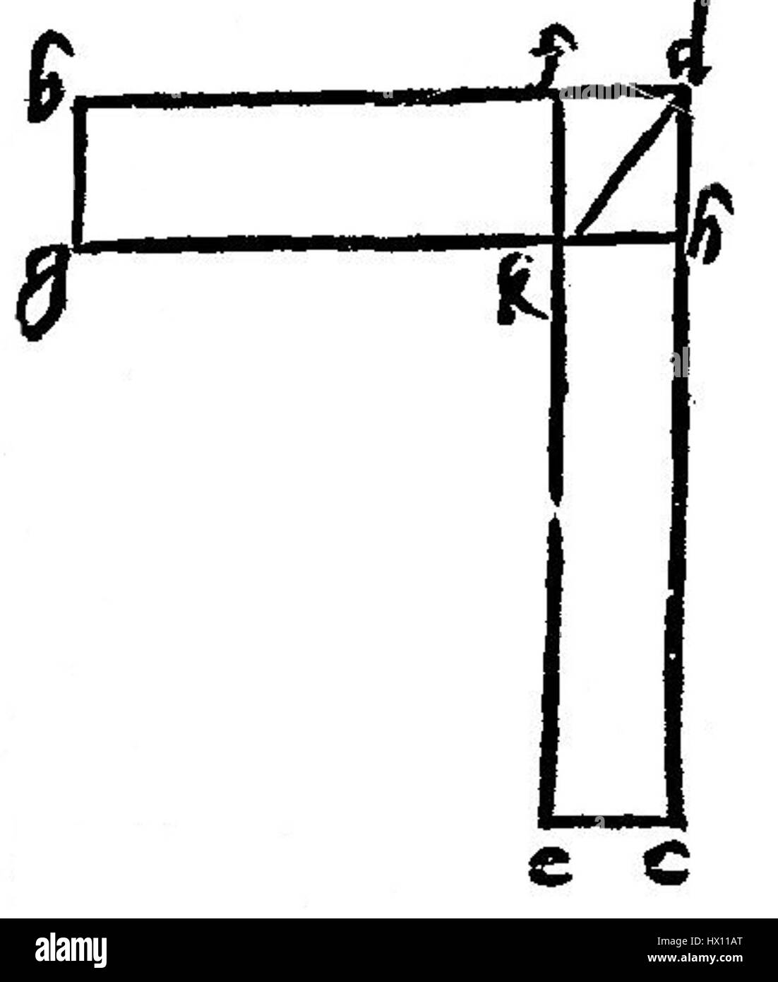 Euclid's elements of geometry Cut Out Stock Images & Pictures - Alamy