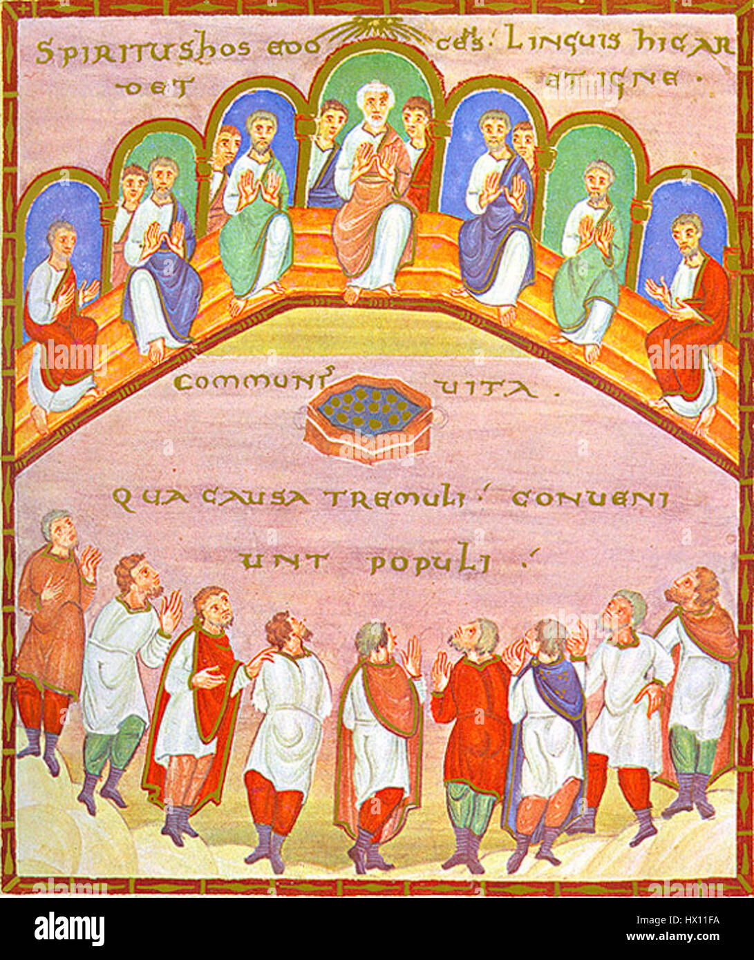 Codex Egberti is a 10th-century illuminated manuscript containing ...