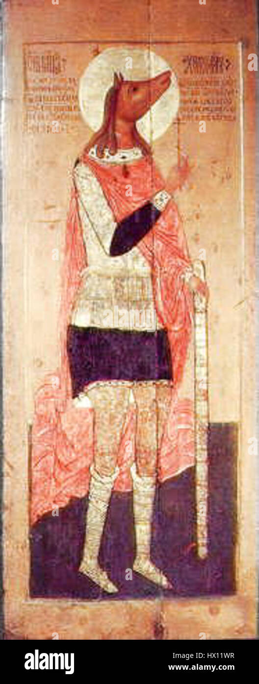 The Christopher Icon is a religious artwork depicting Saint Christopher ...