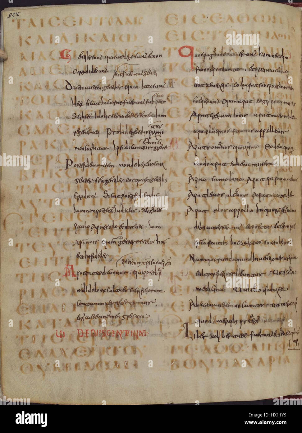 The Codex Guelferbytanus 64, dating back to the 9th century, contains ...