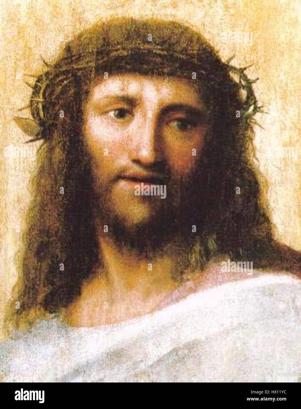 Volto di cristo correggio hi-res stock photography and images - Alamy