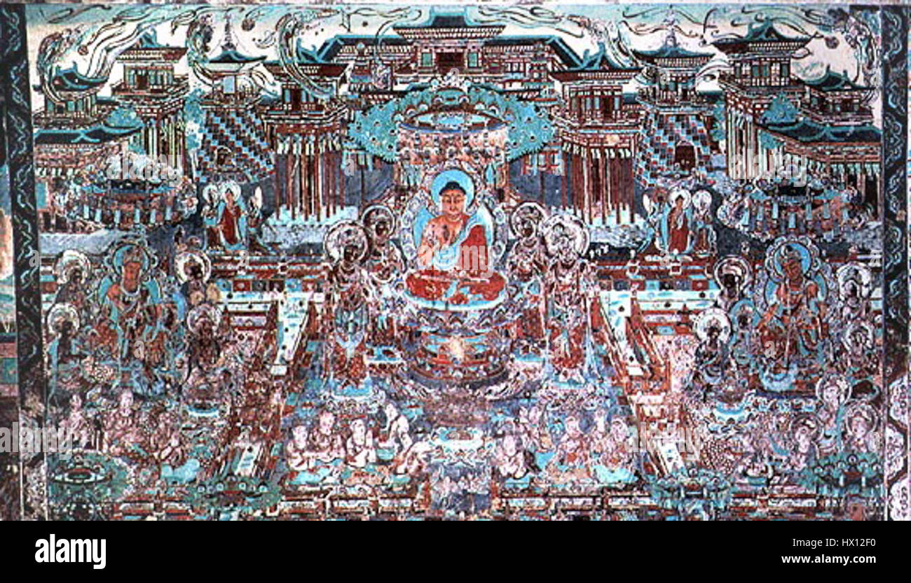 'Dunhuang217' refers to a famous mural from the Dunhuang caves in China ...