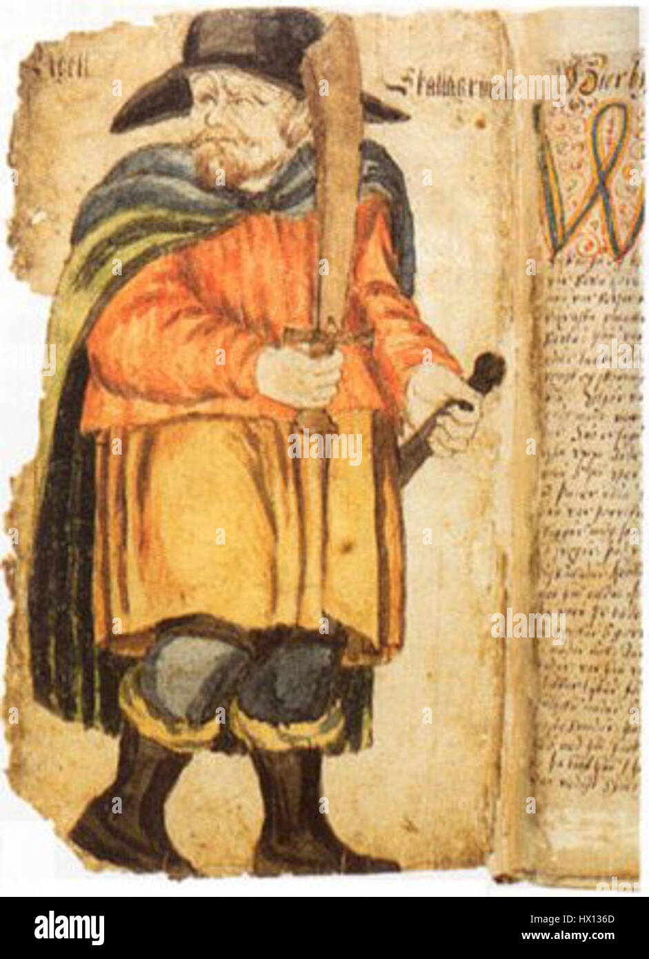 This 17th-century manuscript likely depicts the life and legendary ...