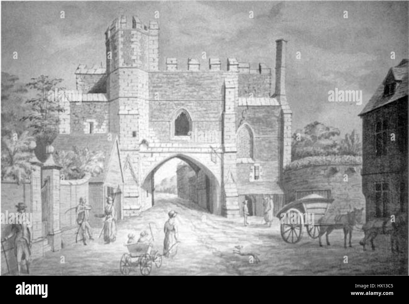 The 'Eastgate drawing' is an architectural design featuring a proposed ...