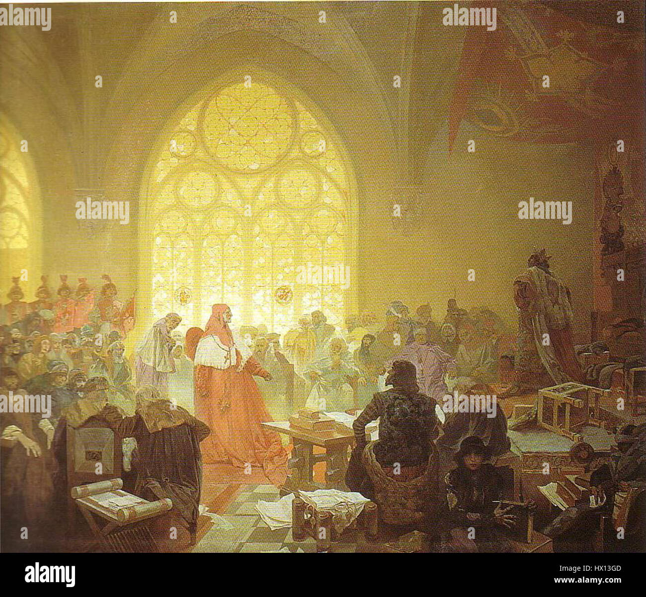 First Hussite King Stock Photo - Alamy