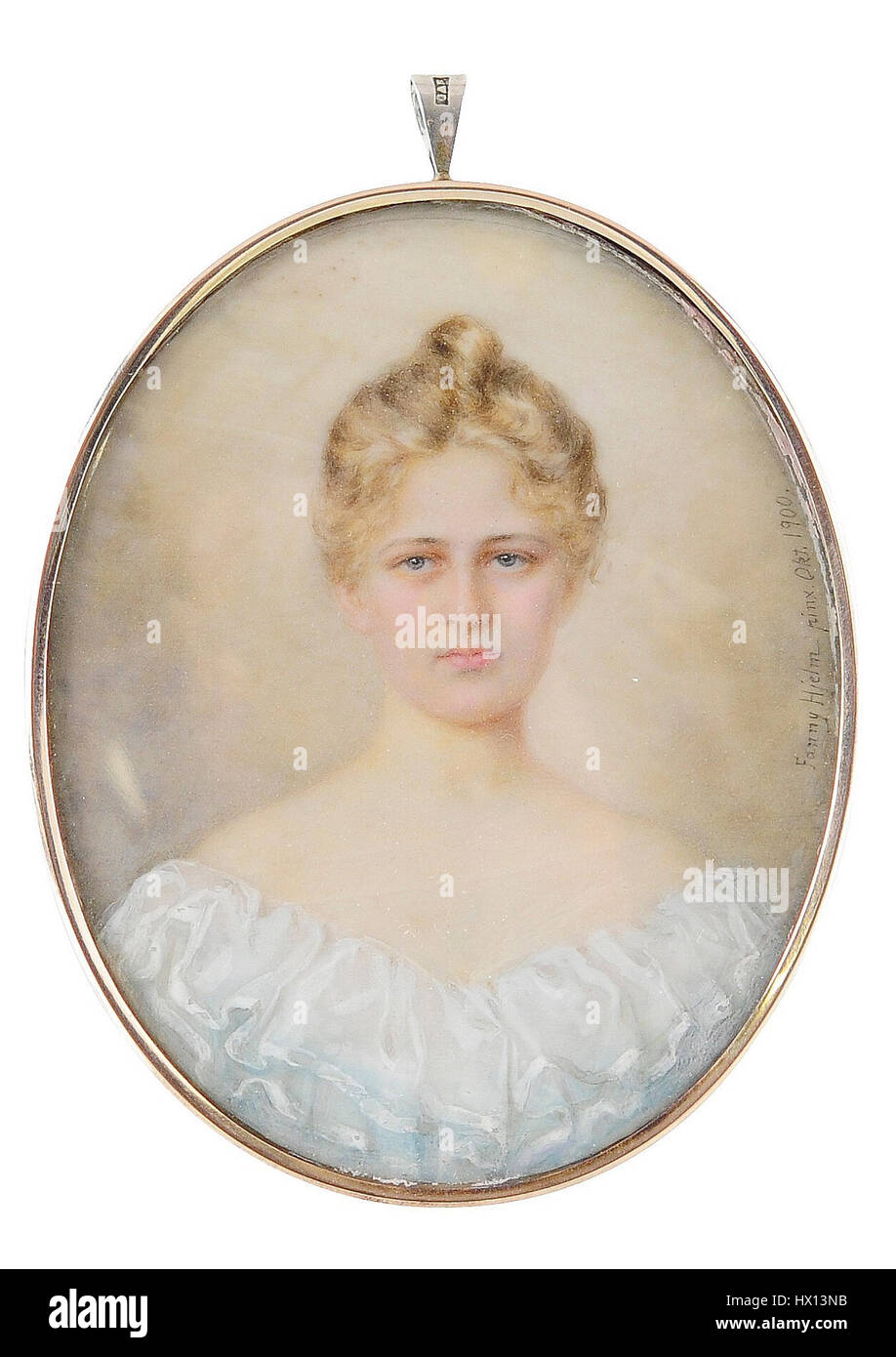 This portrait by Fanny Hjelm portrays Margot Rodatz, capturing her ...