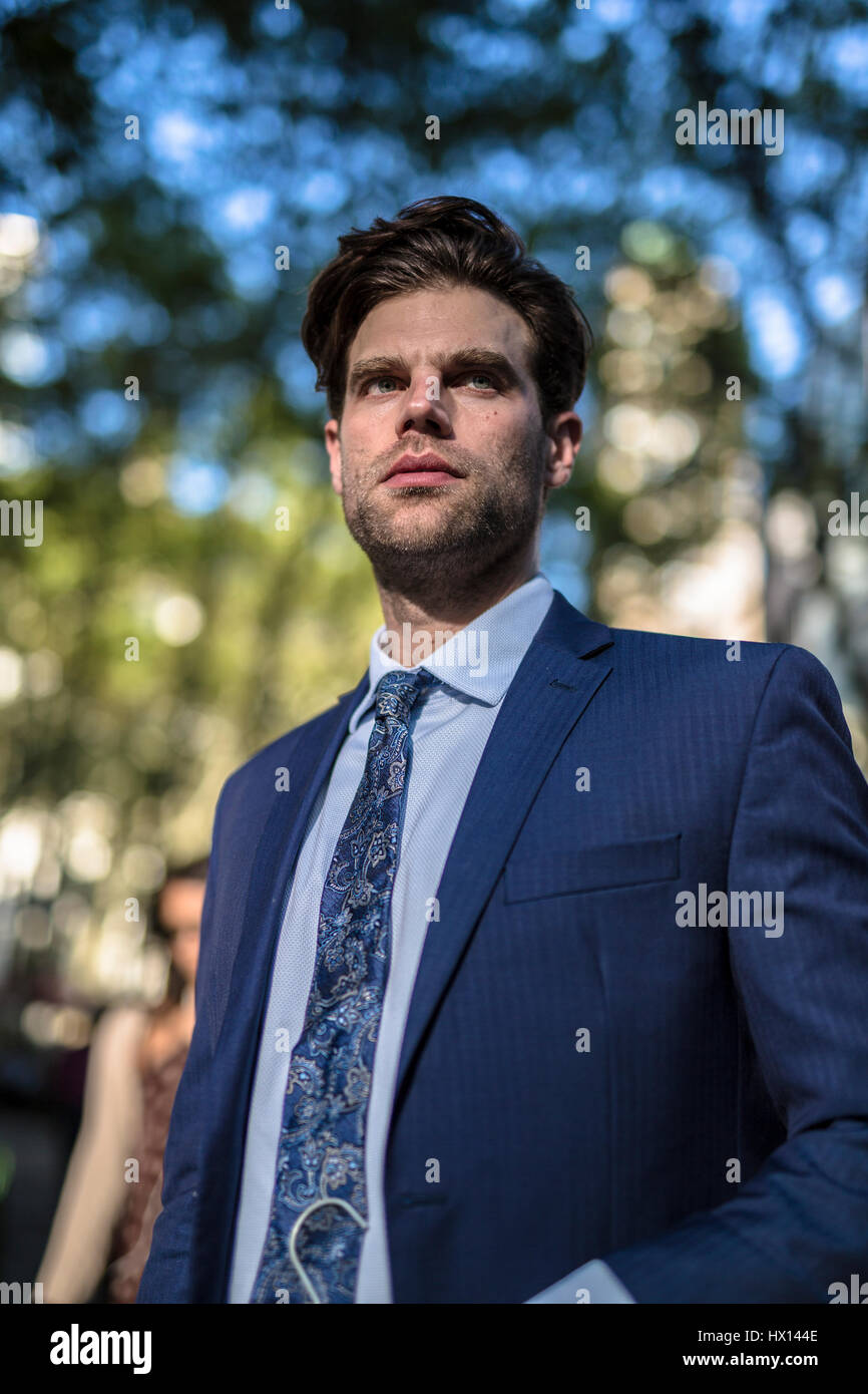 Successful businessman in manhattan hi-res stock photography and images - Alamy