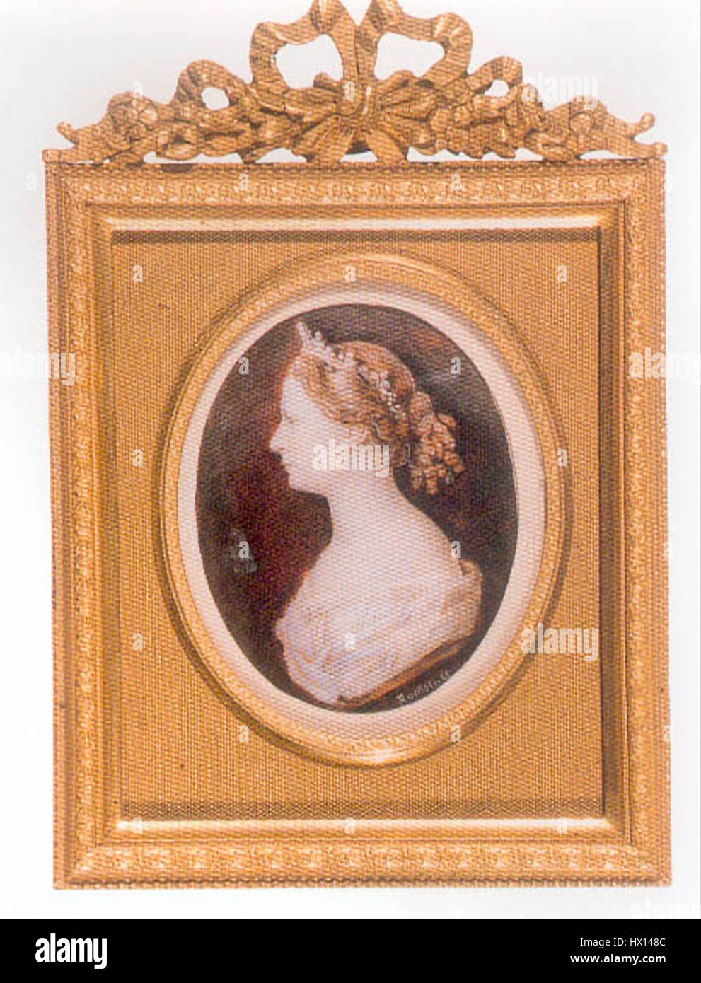 This portrait by Rockstuhl depicts Elena Pavlovna, the Russian Grand Duchess. The image captures ...