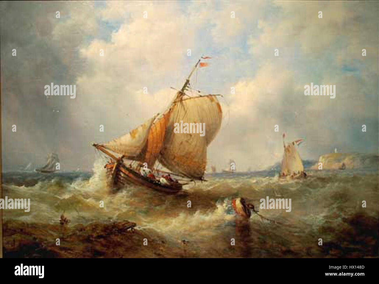 John Moore’s painting of a fishing boat captures a moment in maritime ...