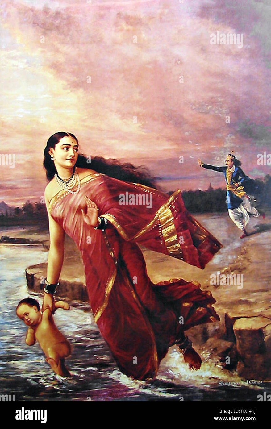 The 'Ganga Shantanu' refers to a story from Hindu mythology involving ...