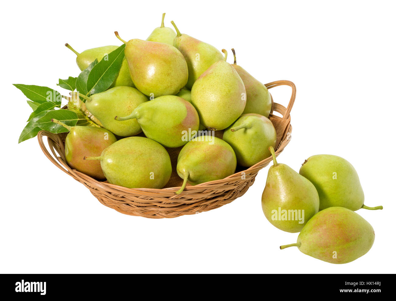 Pears pear basket fruit hi-res stock photography and images - Alamy