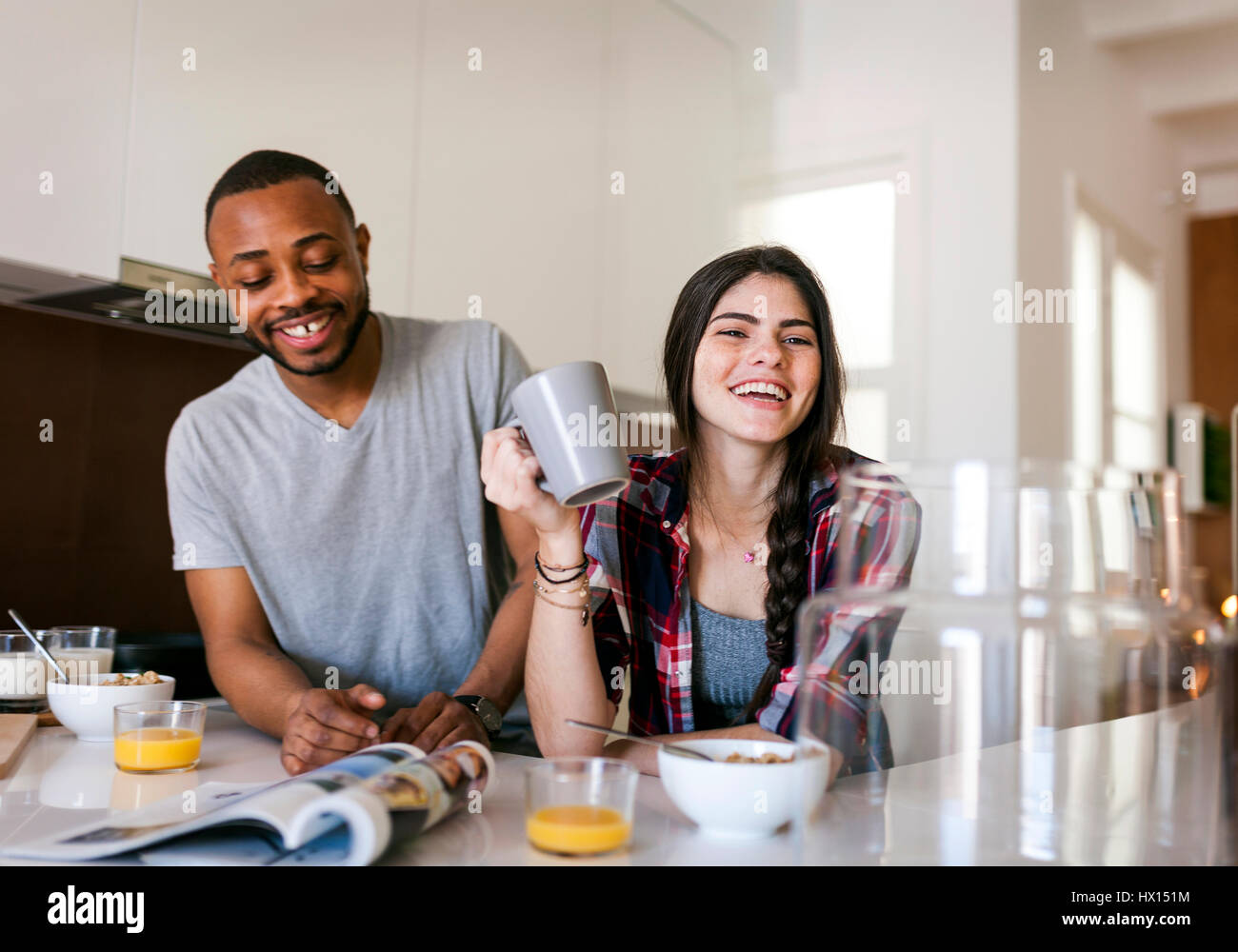 Two people breakfast spain hi-res stock photography and images - Alamy
