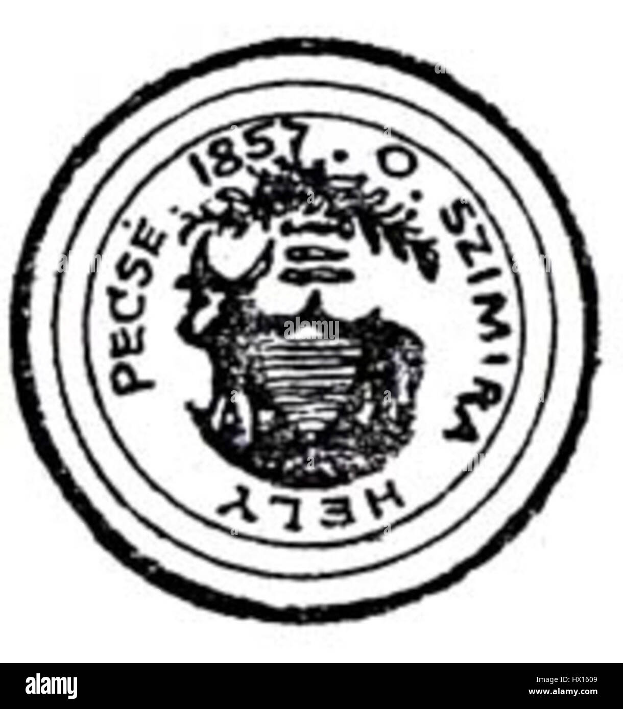 The Coats of Arms of Simer likely represents the heraldic symbols ...