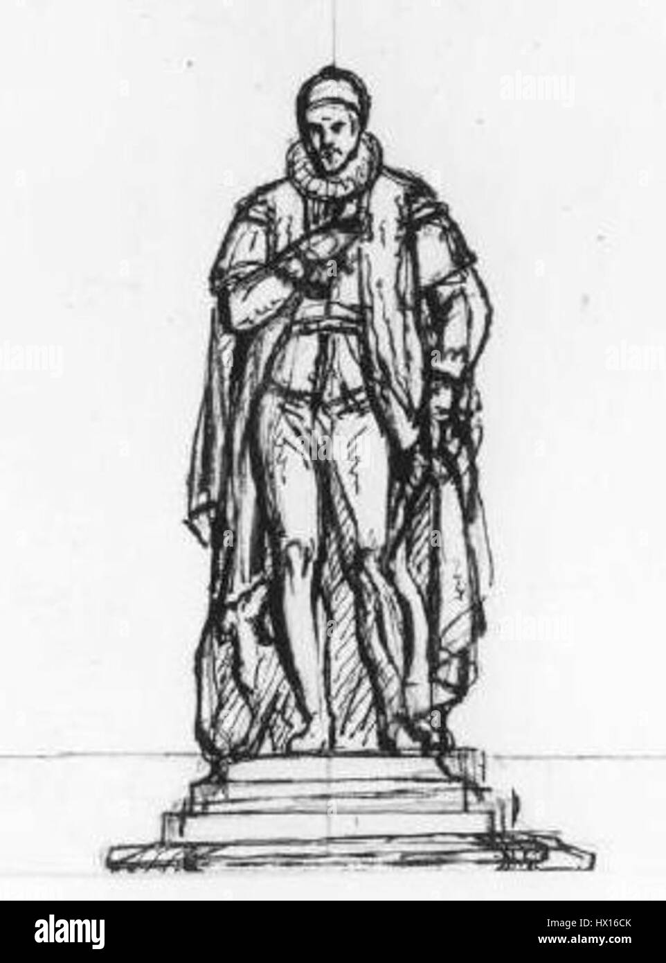 This is a detailed design by Louis Royer featuring Willem van Oranje ...