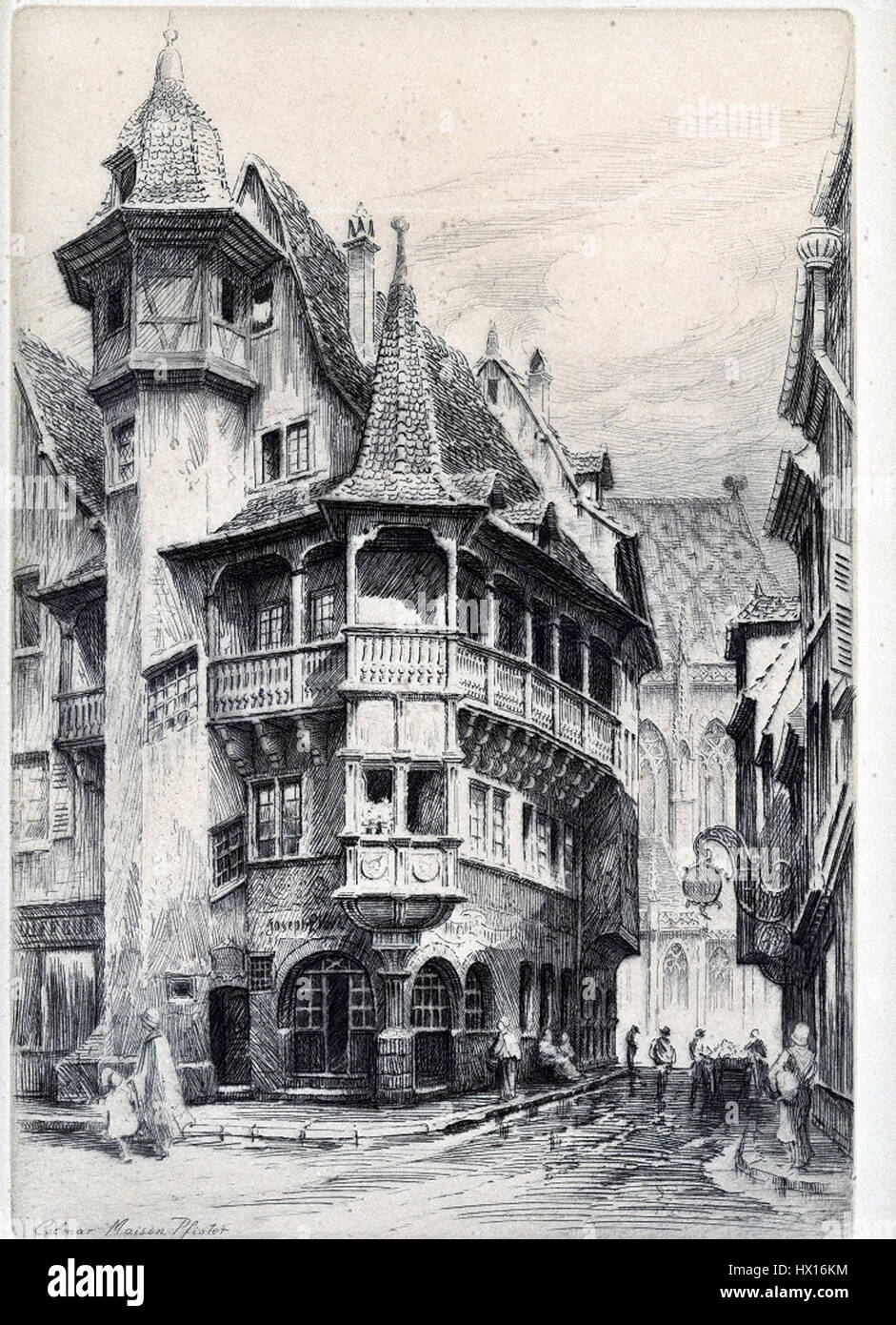Maison Pfister is a historic building in Colmar, France, known for its ...