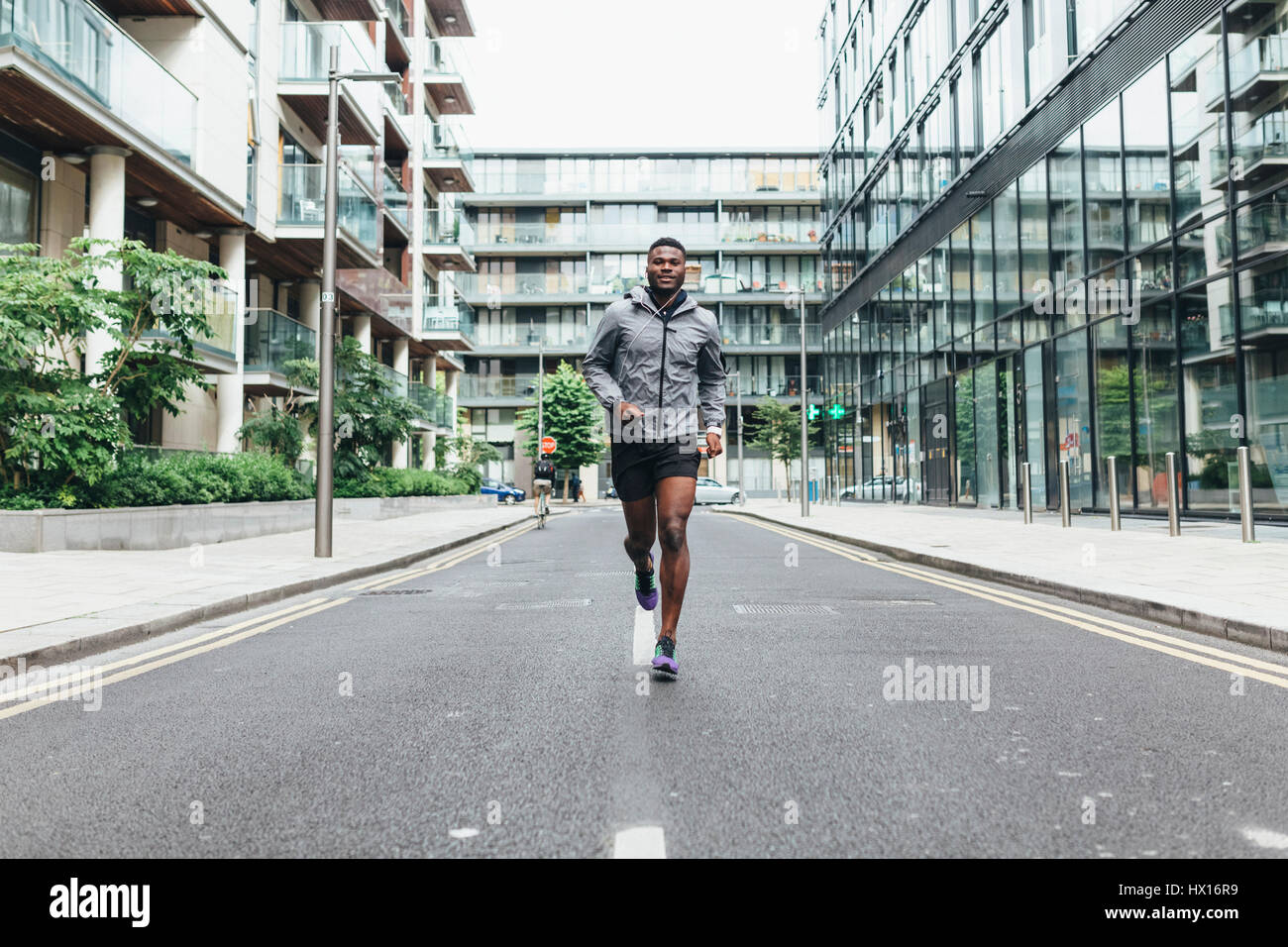 Irlenad, Dublin, young man running in the city Stock Photo - Alamy