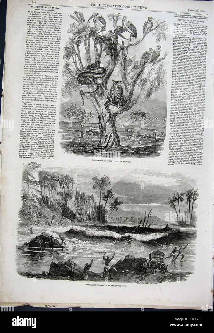 The 'Flood of 1856' refers to a significant historical flooding event ...