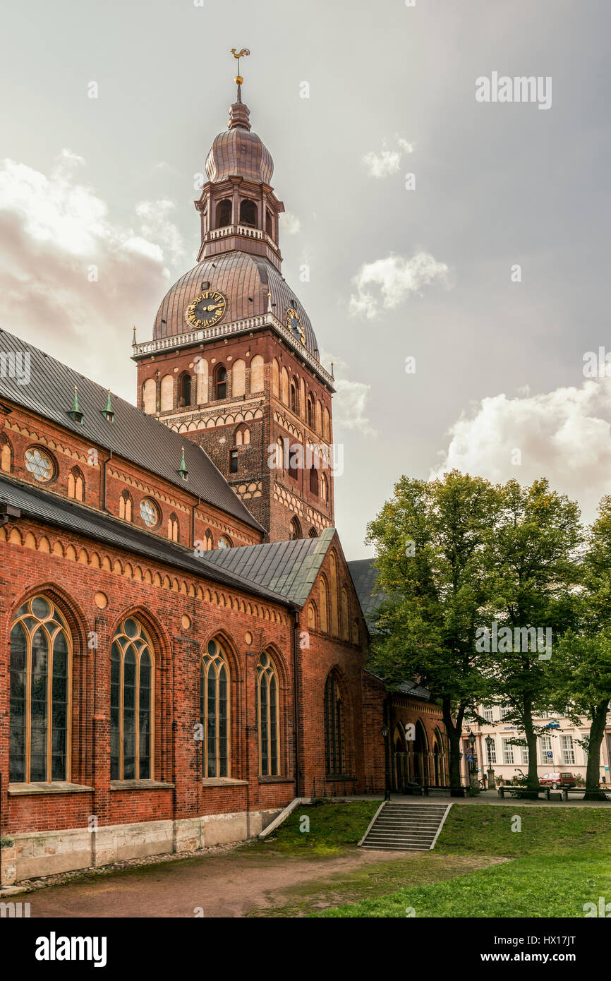 Latvia, Riga, cathedral Stock Photo - Alamy