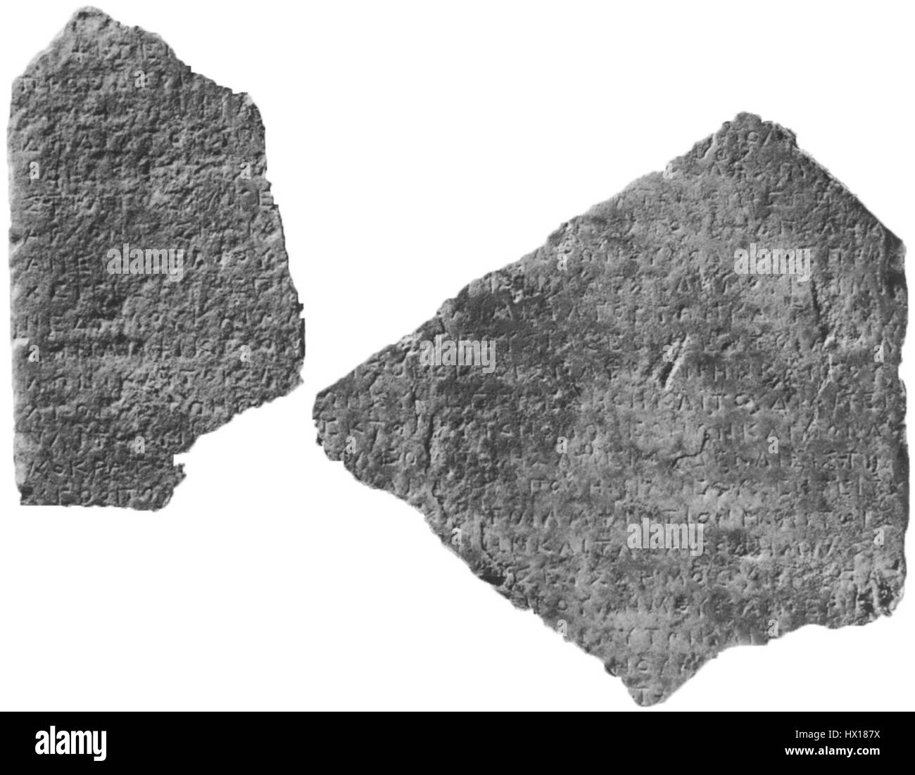 Inscription in ancient greek Black and White Stock Photos & Images - Alamy