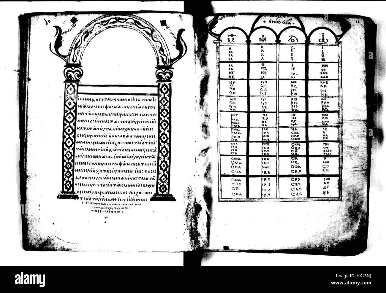 Containing religious Black and White Stock Photos & Images - Alamy