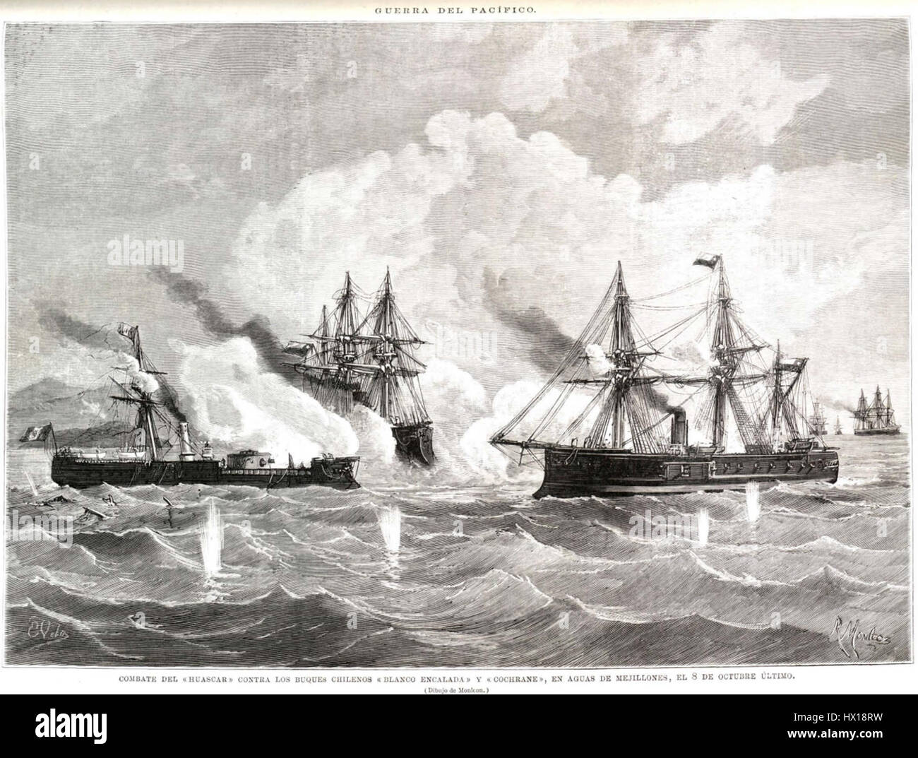 Combate de angamos hi-res stock photography and images - Alamy