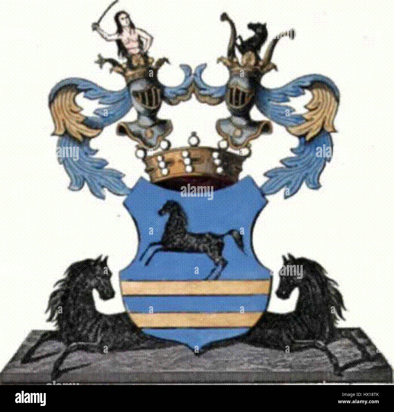 The 'Chaudoir COA' represents a coat of arms (COA) belonging to the ...