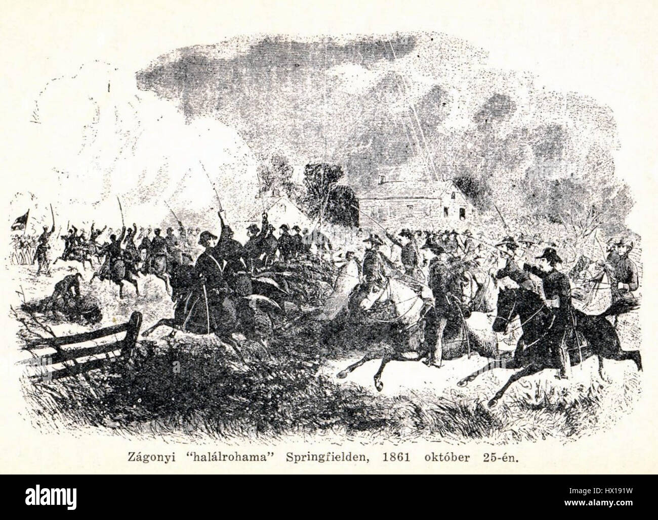 American civil war battle 1861 hi-res stock photography and images - Alamy