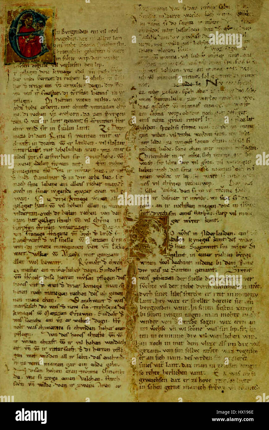 The Codex Sang. 857 is a manuscript containing ancient texts, with ...