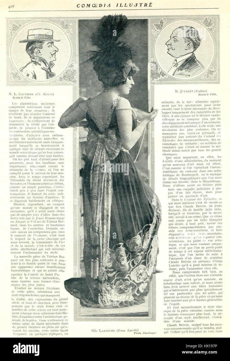 This page from *Ci* (published May 1, 1910) contains a historical ...